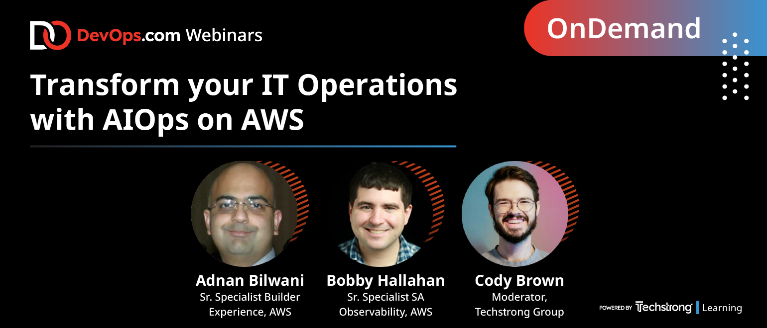 How AIOps Can Improve Application Availability on AWS